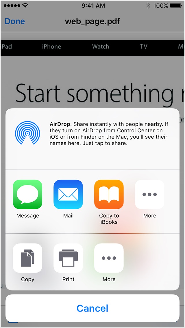 5 Ways To Save PDF To IPhone IPad iPhone 8 Included 